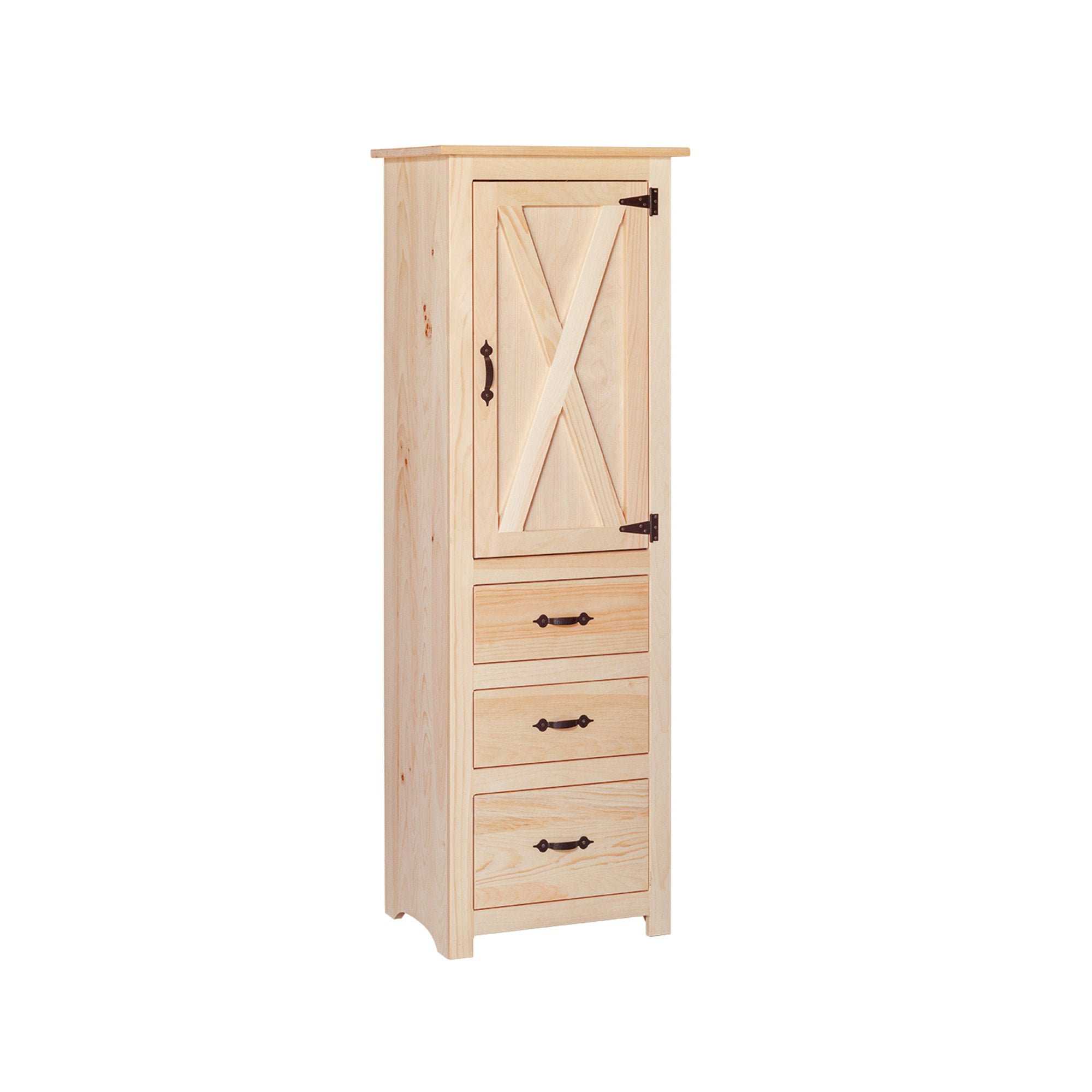 962 DAVID RIEHL LINEN CABINET W 1 BD | Stillwater Wood & Iron