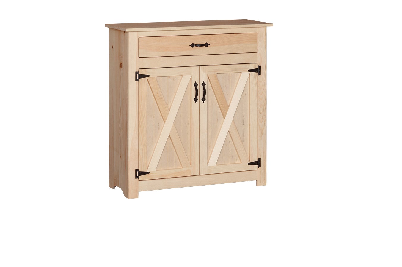935 DAVID RIEHL JELLY CABINET 2 BARN DOOR/DR | Stillwater Wood & Iron