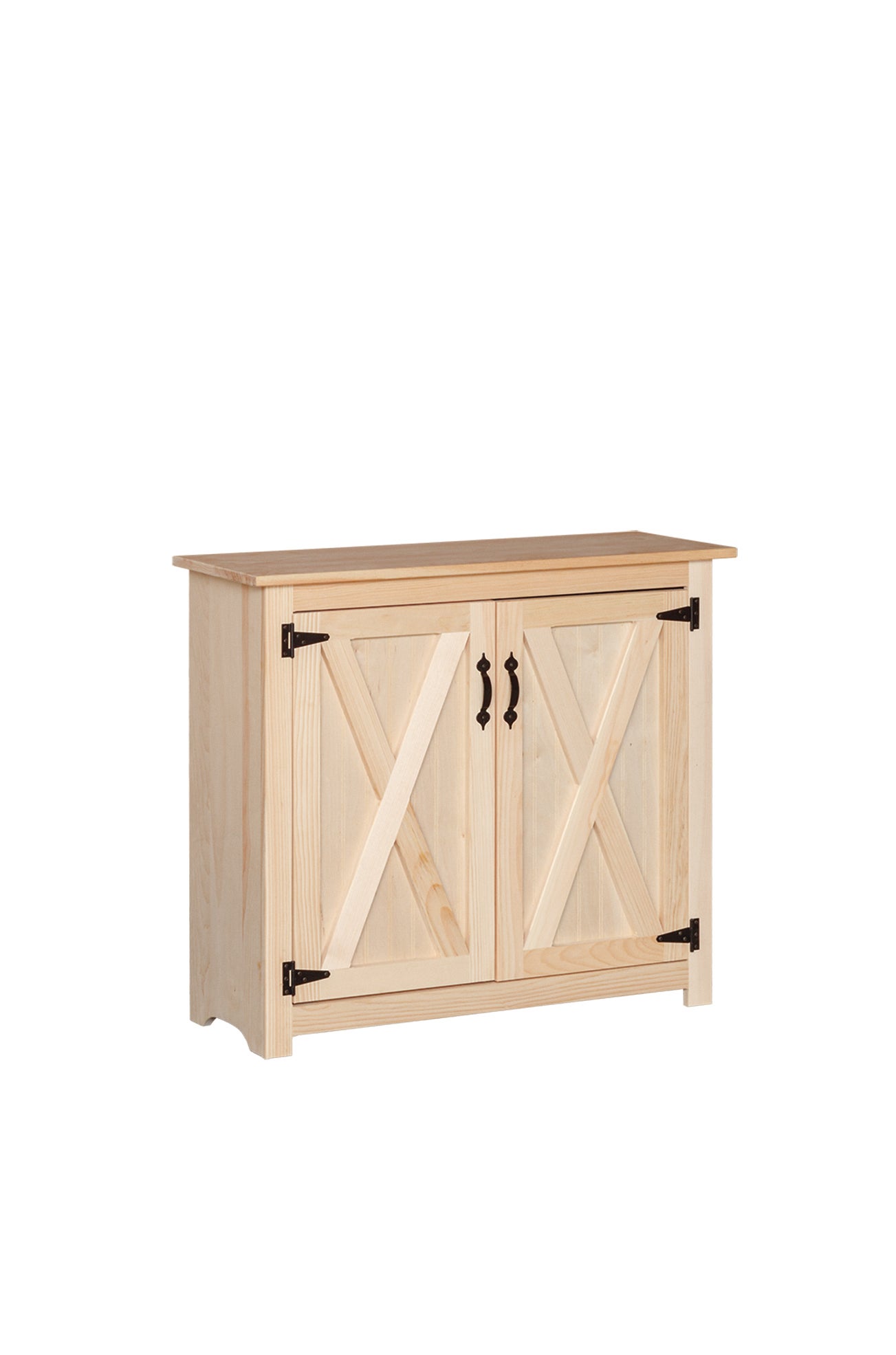 940 DAVID RIEHL HALL CABINET W BARN DOOR | Stillwater Wood & Iron